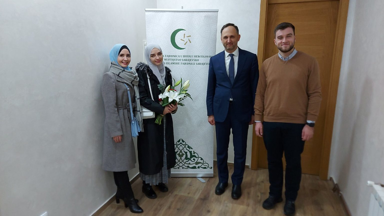 Glavni imam upriličio prijem za hafizu Iman Silajdžić | Medžlis Islamske zajednice Sarajevo